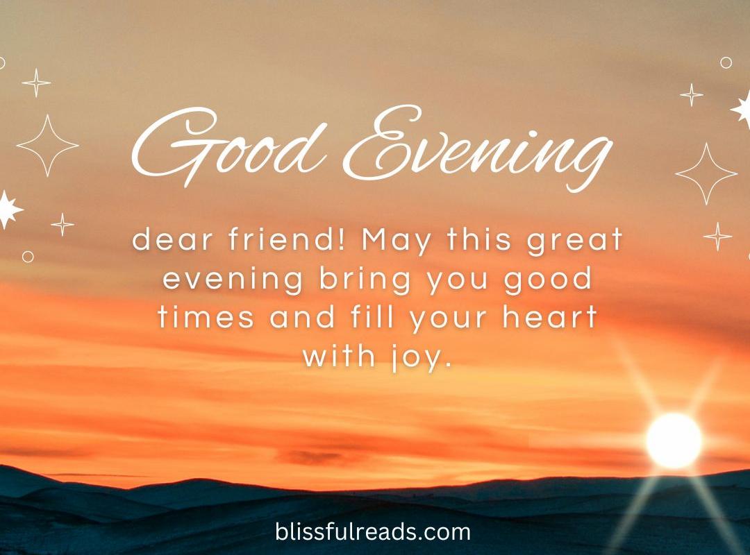 Blissful Evening Quotes to Inspire a Peaceful Night - Blissful Reads