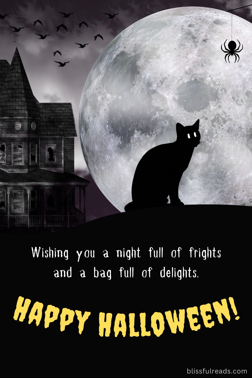 Halloween Wishes & Sayings to Make Your Night Spooky and Fun - Blissful ...