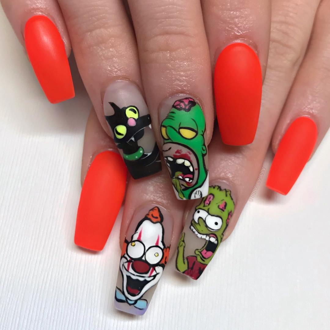 Halloween Nail Designs (Spooky and Stylish) to Try This Season ...