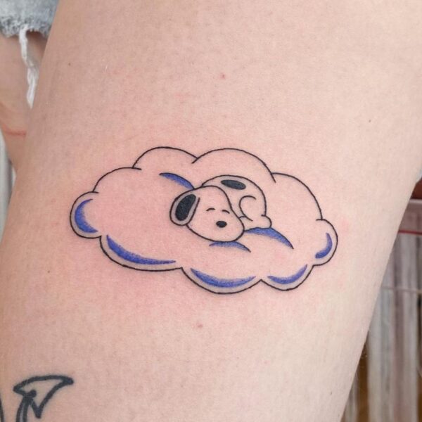 Snoopy Tattoo Ideas for Women: Unique, Charming and Adorable - Blissful ...